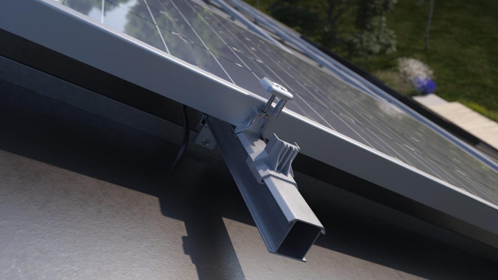 ClickFit EVO standing seam roof - Esdec solar panel mounting systems