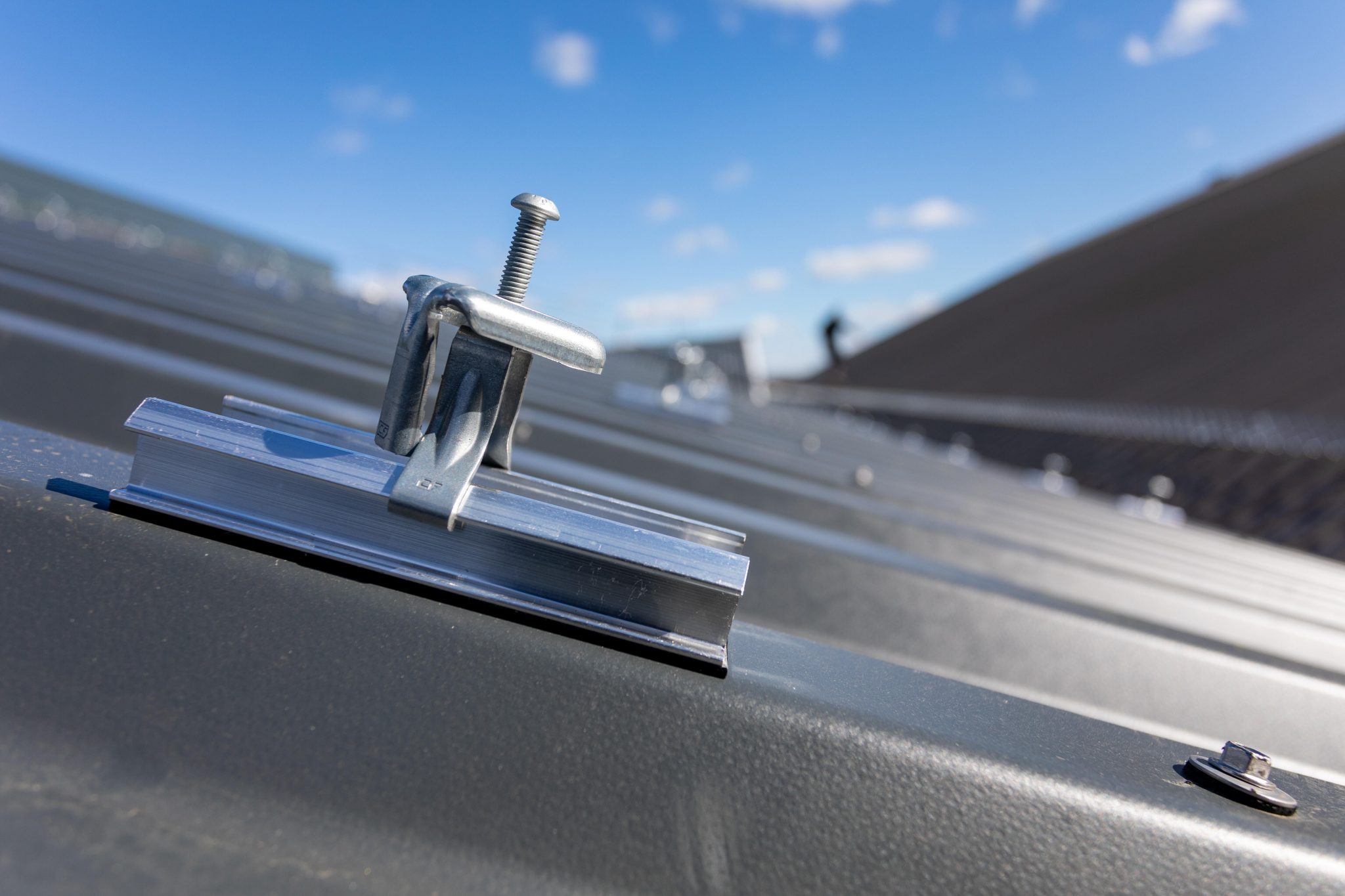 ClickFit EVO Staaldak - Esdec zonnepanelen montagesystemen