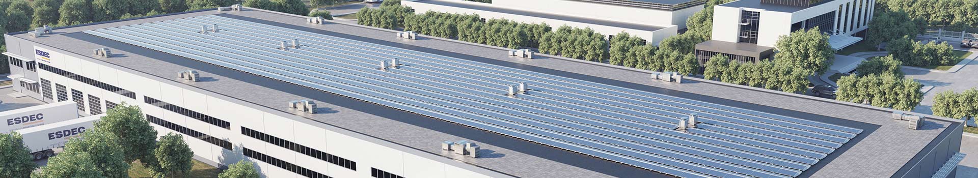 Système de Fixation de Panneaux Solaires sur Toits Plats - Esdec