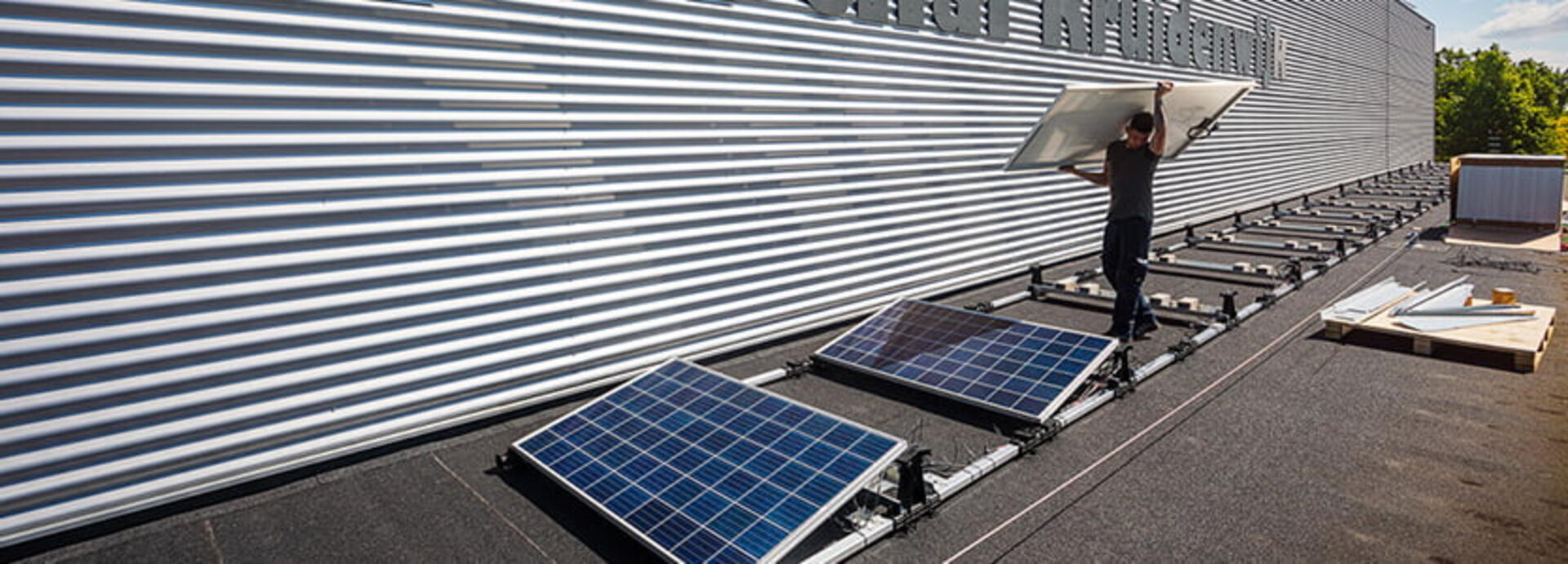Trend Photovoltaik: große PV Module richtig ballastieren - Esdec