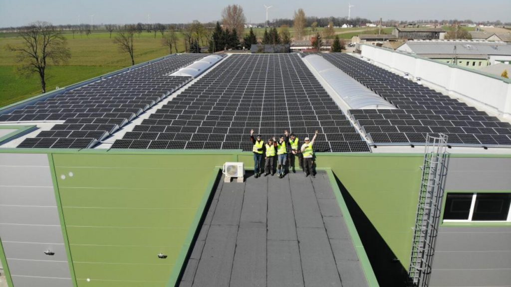 ClickFit EVO Corrugated roof - Esdec solar panel mounting systems