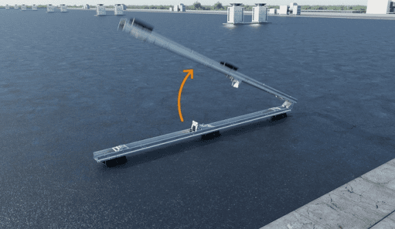 FlatFix Wave Plus - Esdec solar panel mounting systems