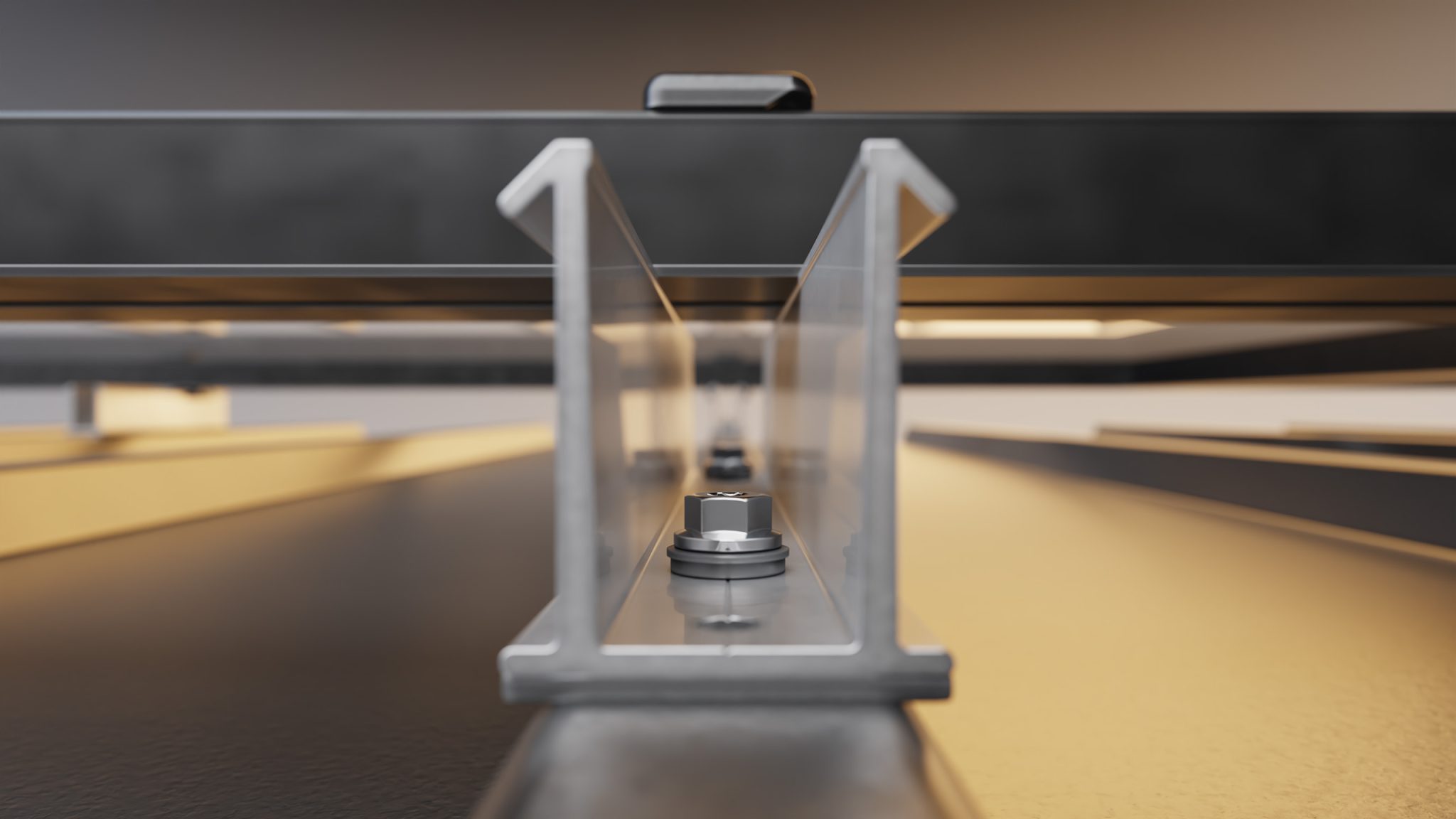 ClickFit EVO Steel Roof - Esdec solar panel mounting systems