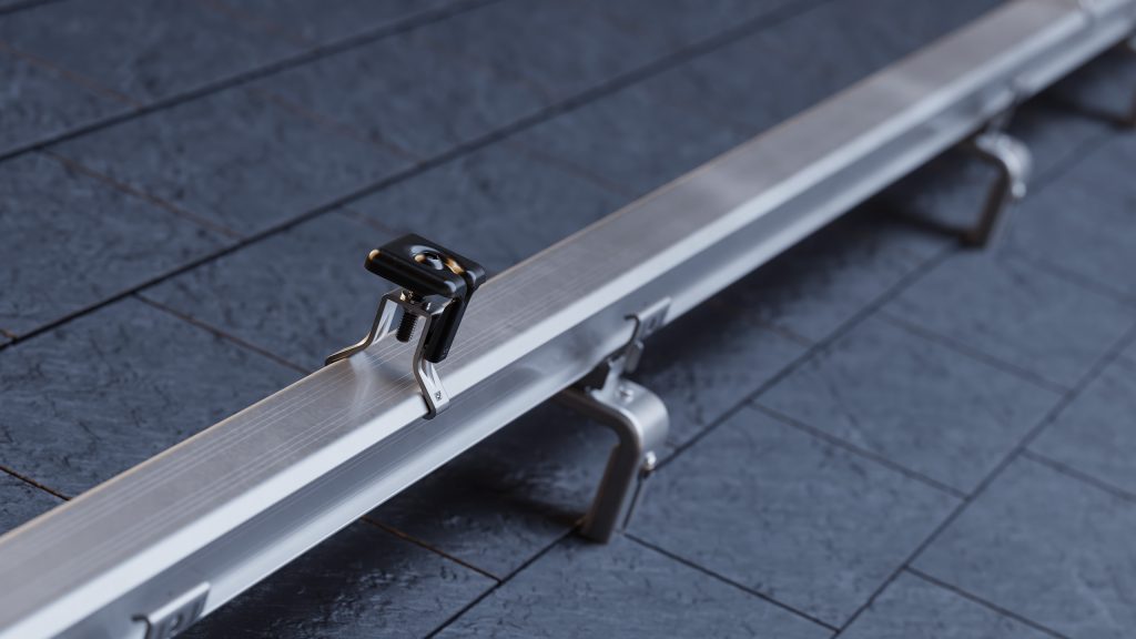 ClickFit EVO Slate Roof - Esdec solar panel mounting systems
