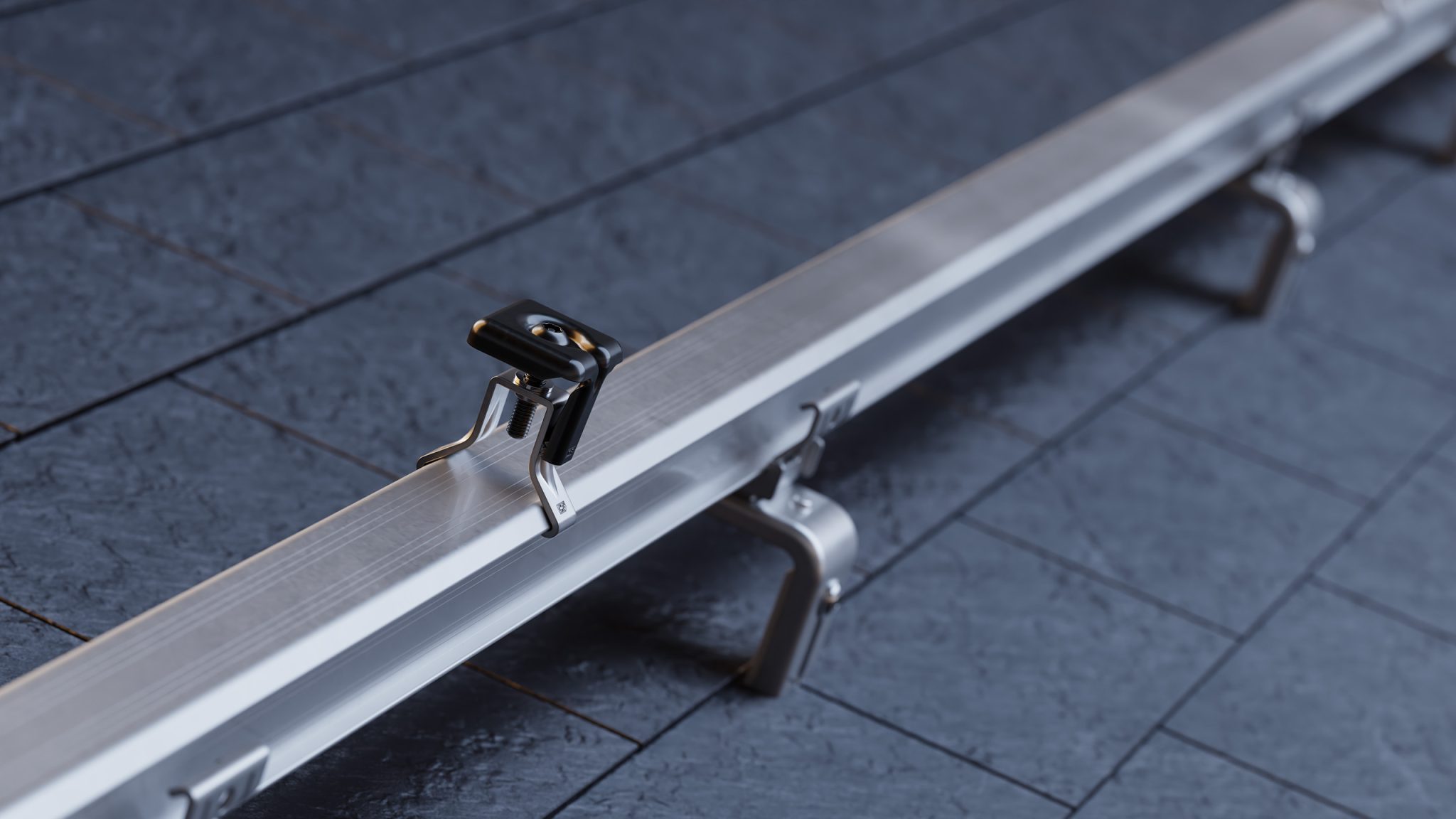 ClickFit EVO Slate Roof - Esdec solar panel mounting systems