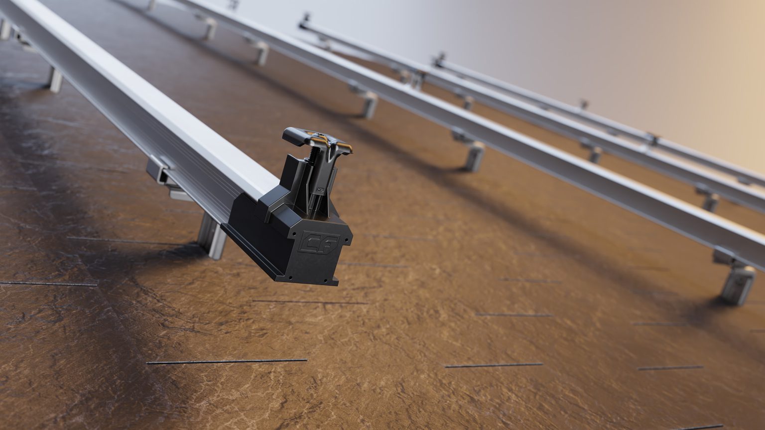 ClickFit EVO Slate Roof - Esdec solar panel mounting systems