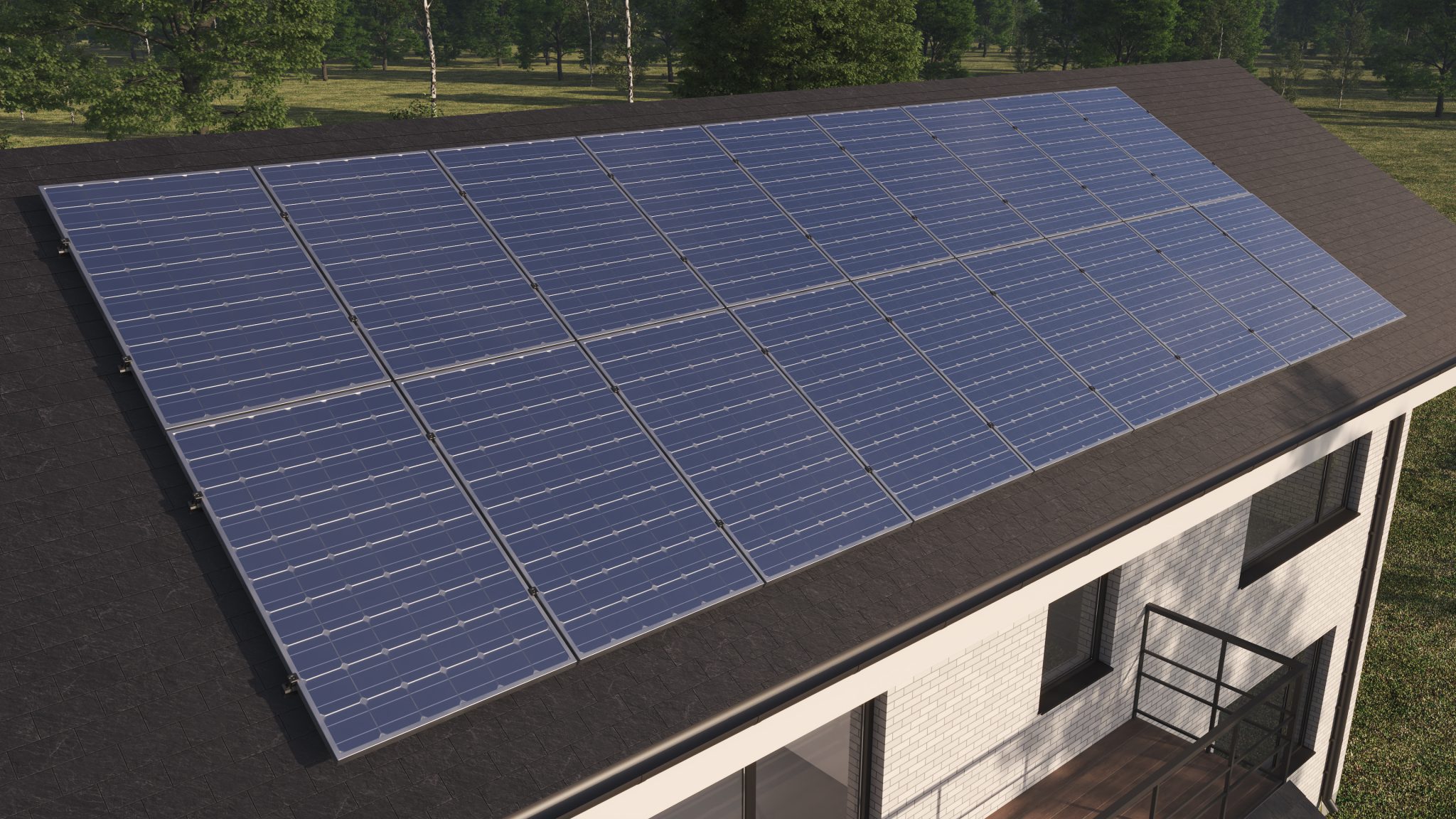 ClickFit EVO Slate Roof - Esdec solar panel mounting systems