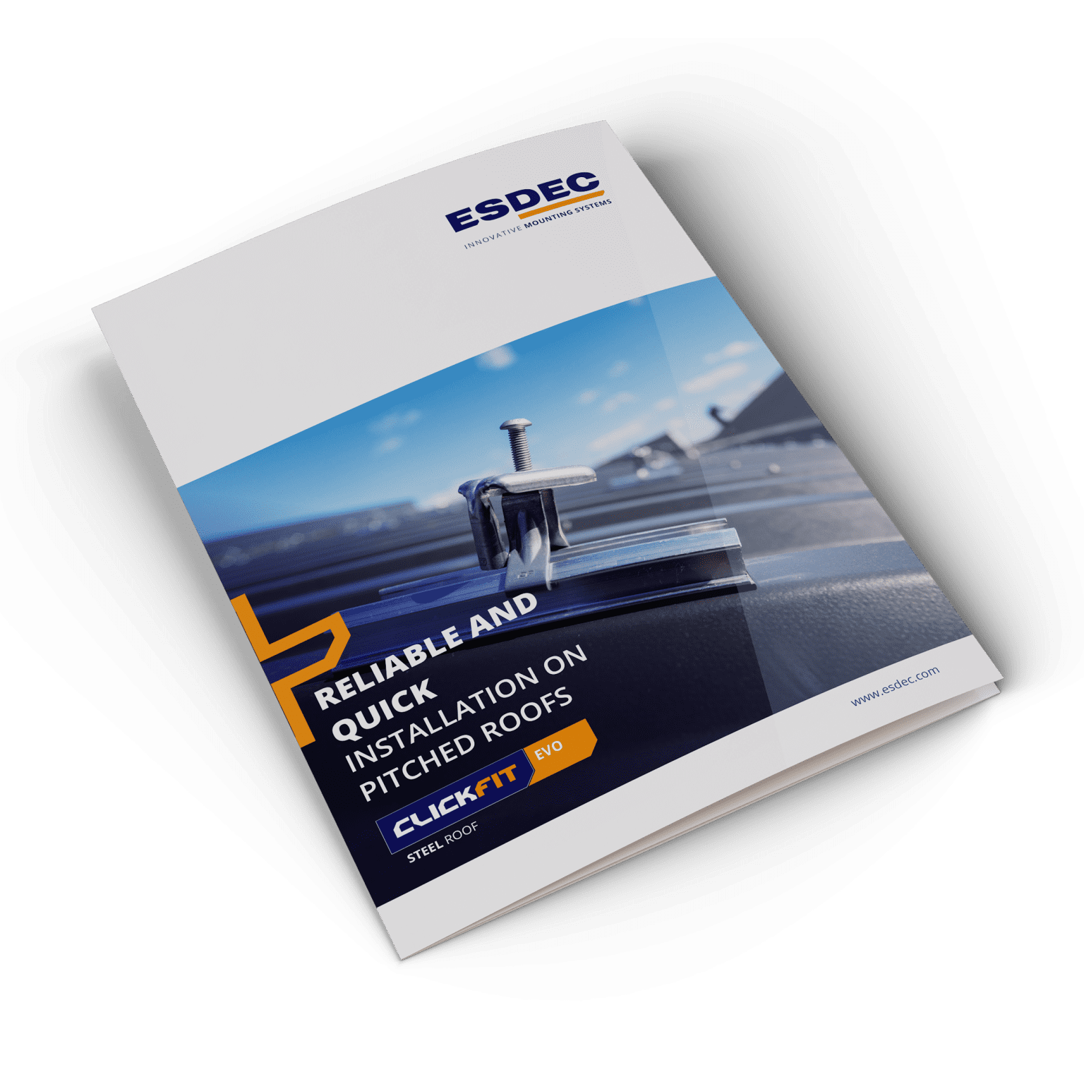 ClickFit EVO Pannendak - Esdec zonnepanelen montagesystemen