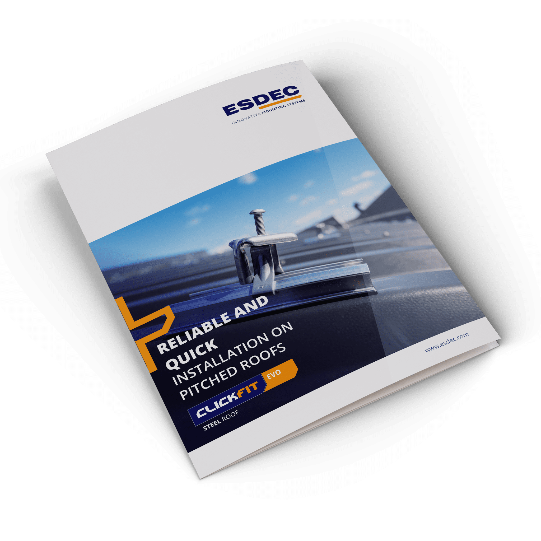 ClickFit EVO Pannendak - Esdec zonnepanelen montagesystemen